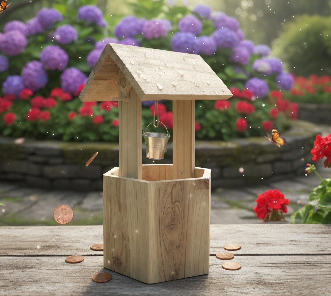 Handmade Decorative Table Top Wishing Well - Etsy