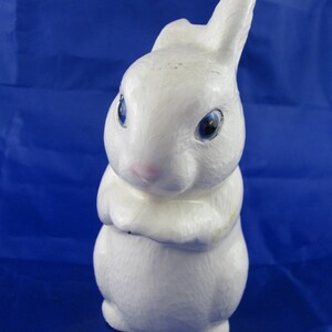 Vintage Figurine White Easter Rabbit, Adorable Springtime Decor - Etsy