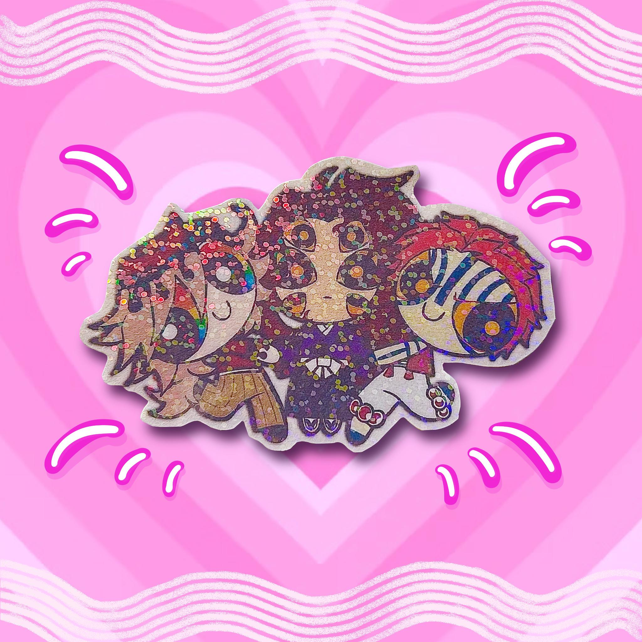 Demon Slayer PPG Stickers - Etsy