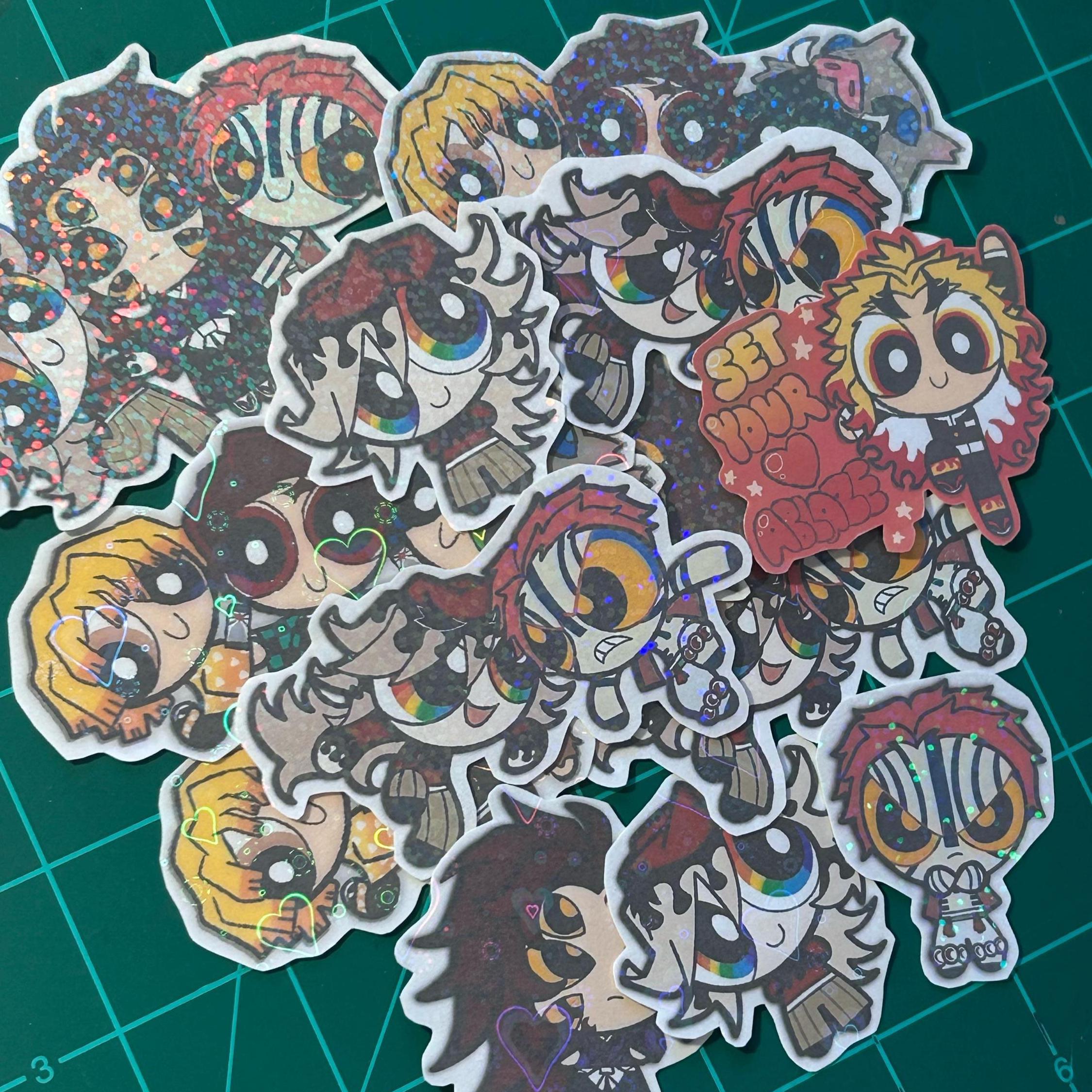 Demon Slayer PPG Stickers - Etsy