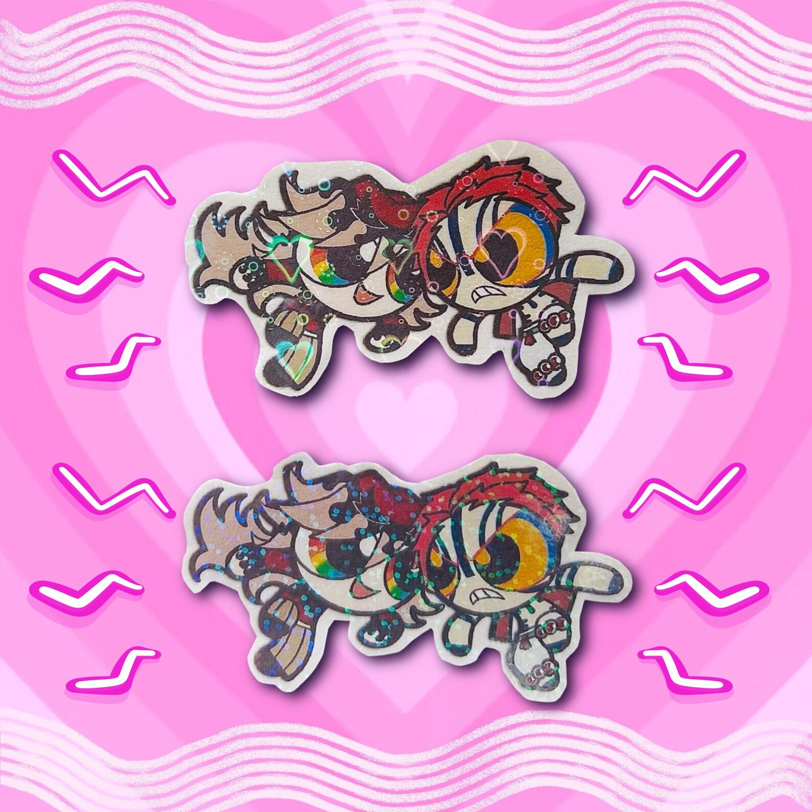 Demon Slayer PPG Stickers - Etsy