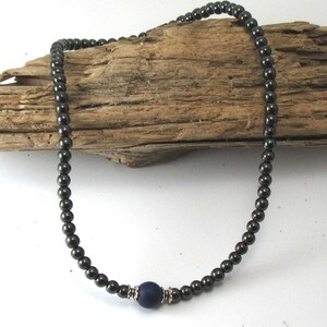 Ladies Magnetic Magnetite Lodestone Necklace/bracelet Setdark - Etsy