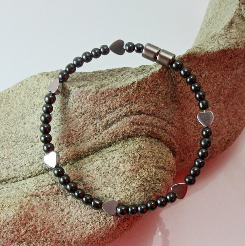 Ladies Magnetic Magnetite Lodestone Single Bracelet Magnetite - Etsy Canada