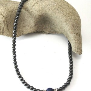 Ladies Magnetic Magnetite Lodestone Necklace/bracelet Setdark - Etsy