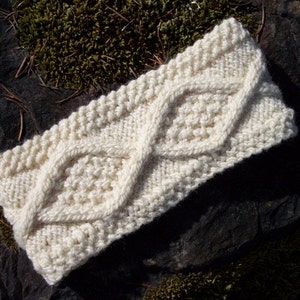 Knitting Pattern: on the Ropes Headband Cabled Celtic Headband Knitting ...