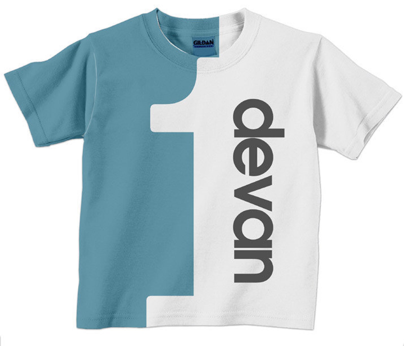 Number Shirt Personalized Childrens Birthday T-shirt 1st 2nd | Etsy