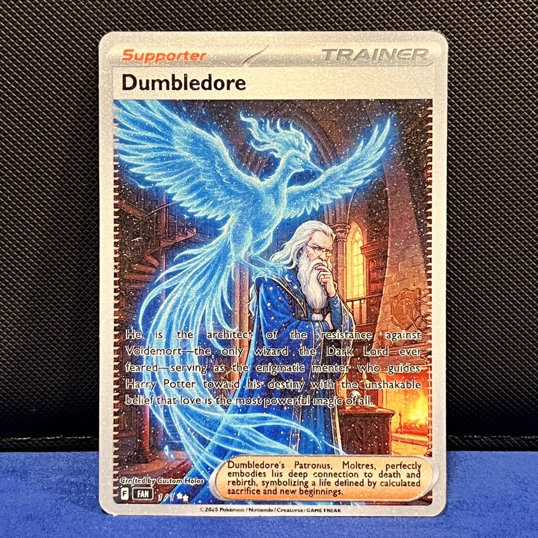 Harry Potter Crossover - Dumbledore & Moltres (shimmer Texture) Fan Art ...