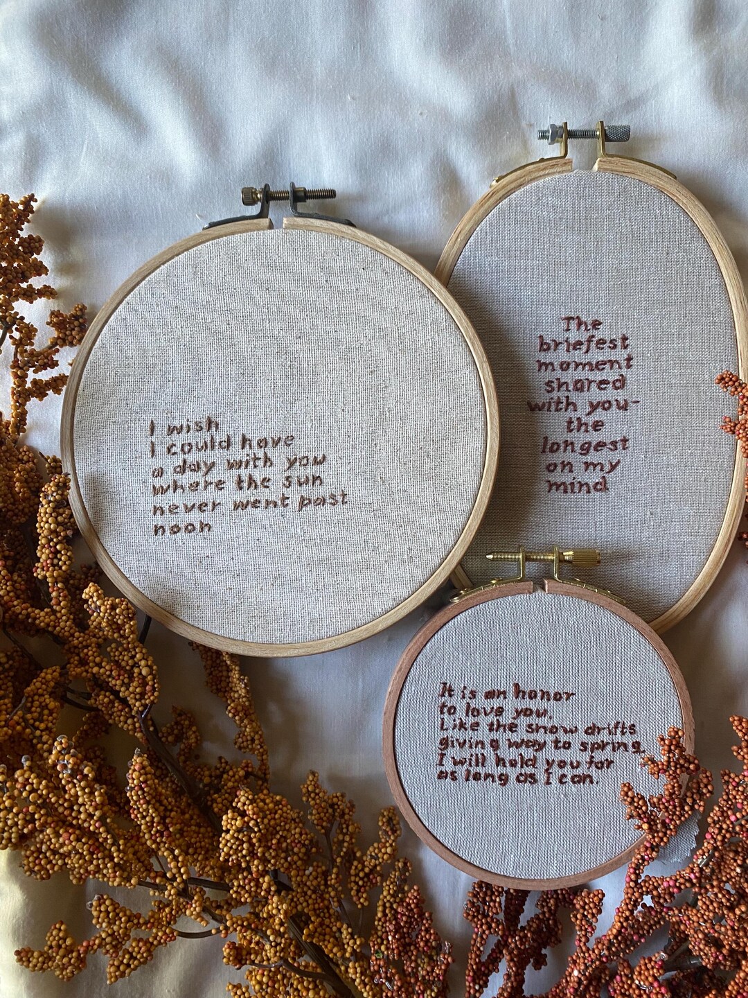 Poetry Embroidery Collection - Etsy