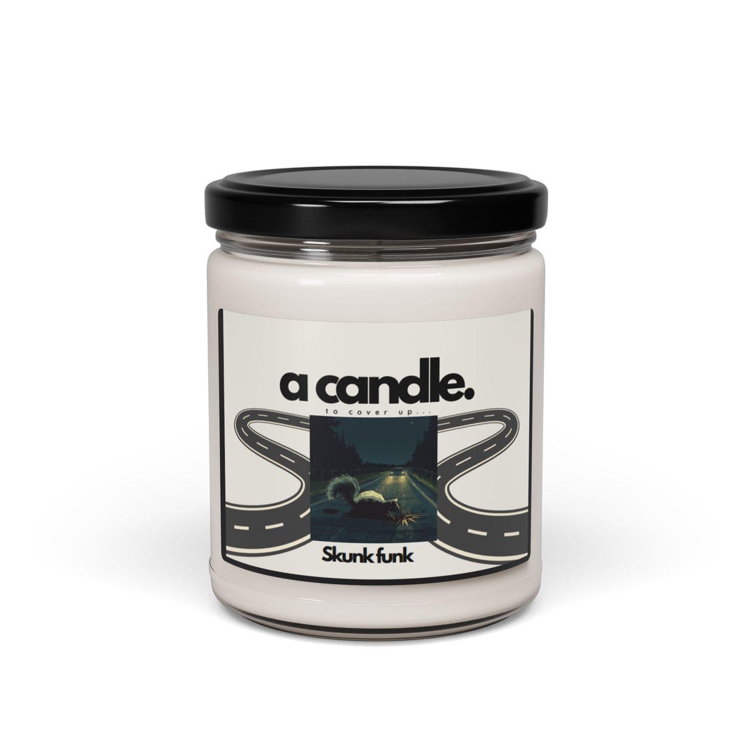 Skunk Funk Funny Quote Candle, 9oz Scented Soy Candle - Etsy