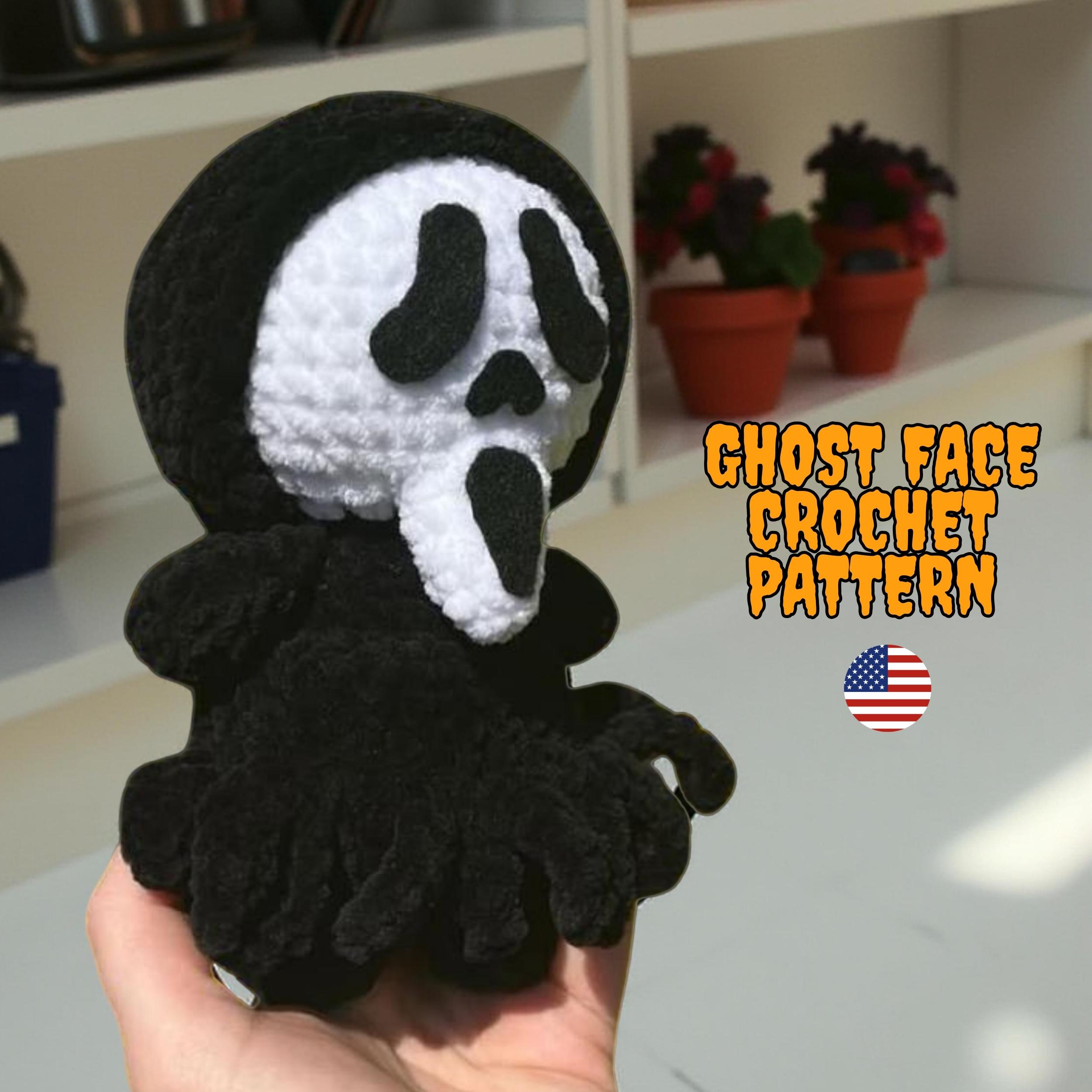 Ghostface Amigurumi Crochet Pattern, Scream Ghost (PDF) - Etsy