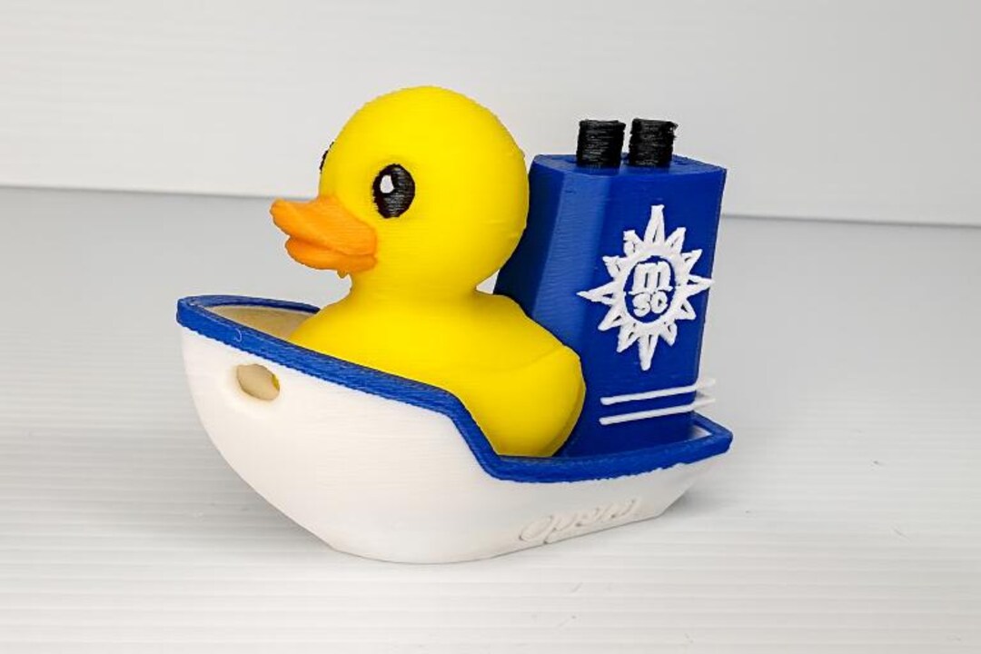 MAGNETIC Cruising Duck MSC Cruise Line Themed 3D Printed Date and Ship ...