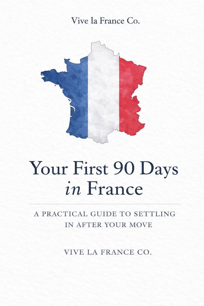 A Guide to Your First 90 Days Living in France - Etsy
