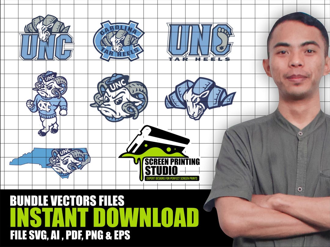 Vintage College Mascot SVG Bundle Retro Fighting Mascot Emblems Vector ...