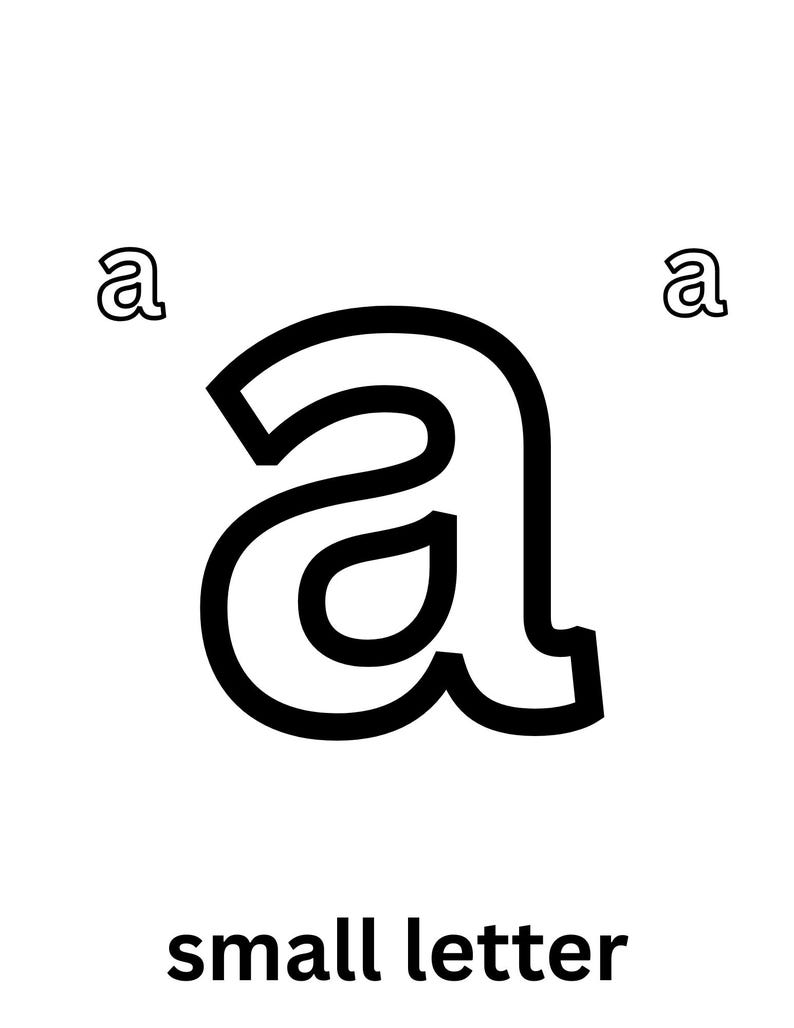 Letter A Alligator Coloring Page - Alphabet Learning (printable ...