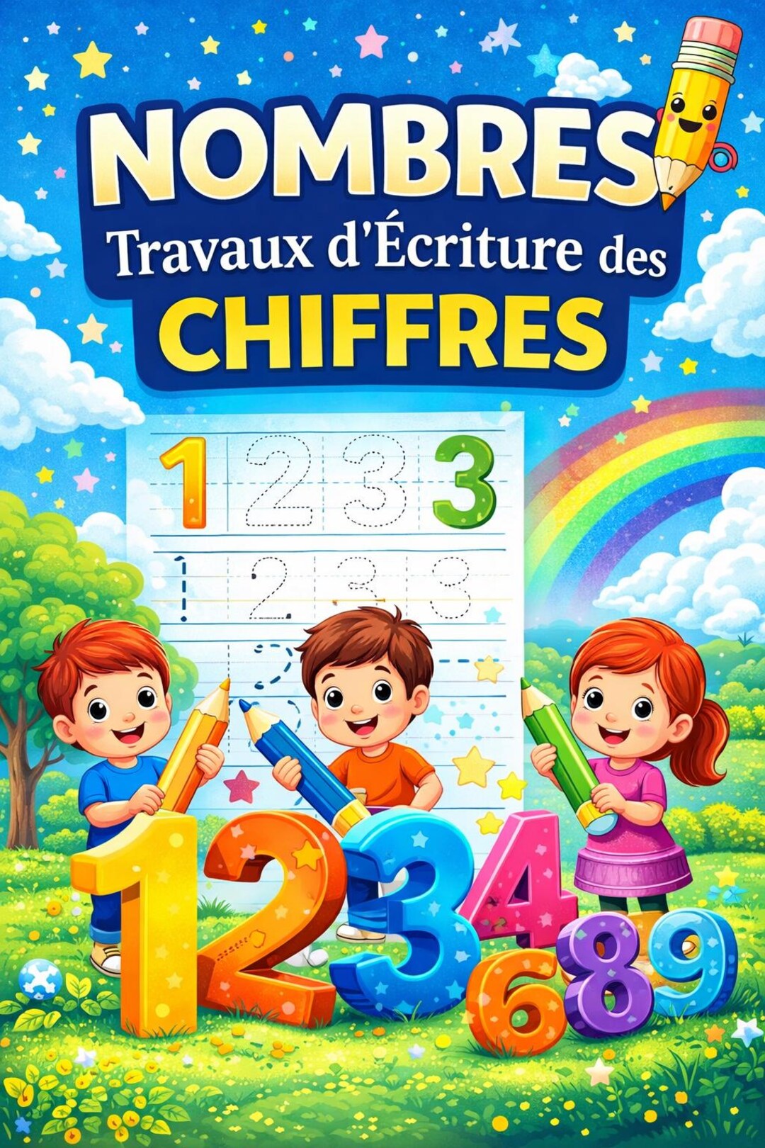 NUMBERS – Number Writing Practice – Printable Activity Book – Learn to ...
