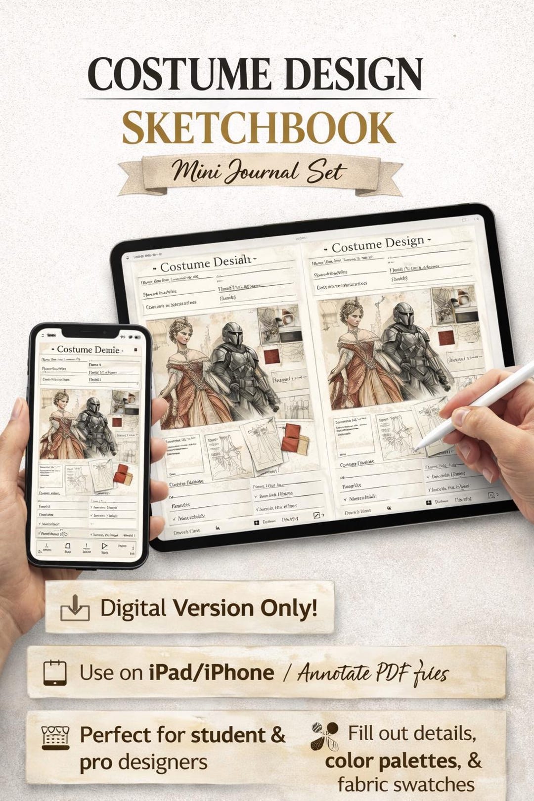 Fashion Design Worksheets, Costume Sketch Pages, Fillable Fashion ...