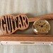 Guitar Guitar Clock Clock With Guitar - Etsy