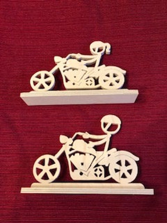 Stick Figure Motorcycle