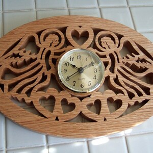 Angel Clock - Clock With Angels - Etsy