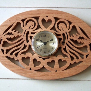 Angel Clock - Clock With Angels - Etsy