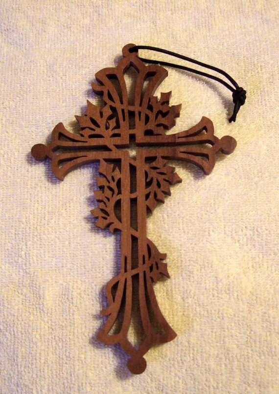 Cross Unique Cross Ornate Cross Scrolled Cross - Etsy
