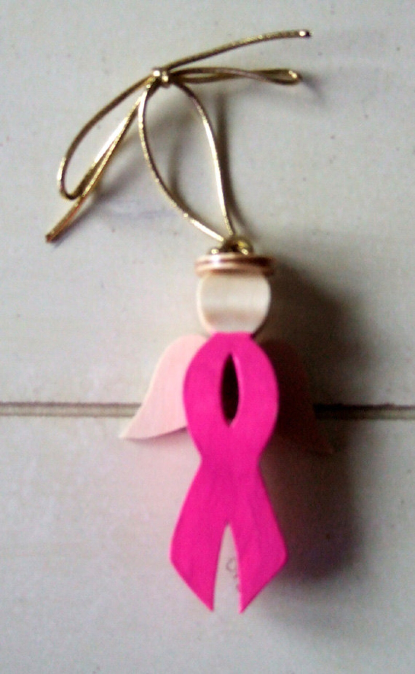 Breast Cancer Awareness Ribbon Angel - Etsy