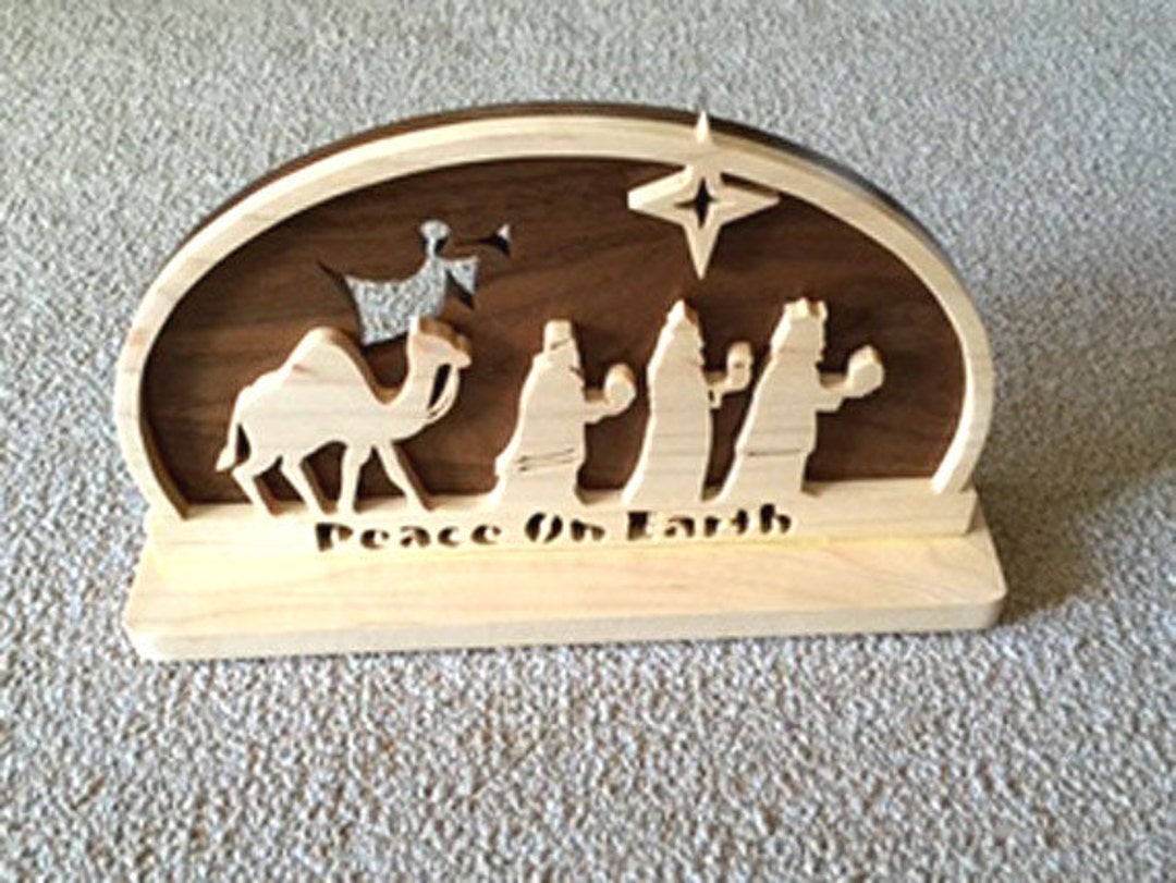 Three Kings Peace on Earth Magi Gifts Bethlehem - Etsy