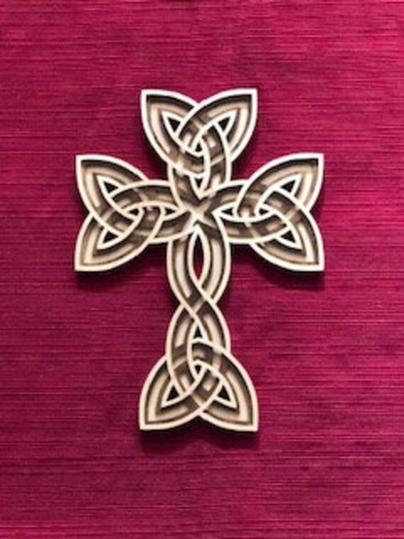Celtic Knot Cross Irish Cross Handmade Cross | Etsy