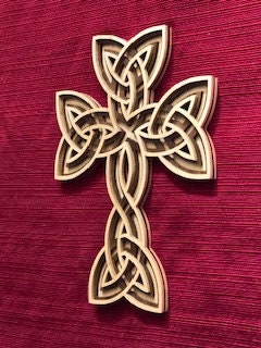 Celtic Knot Cross Irish Cross Handmade Cross | Etsy