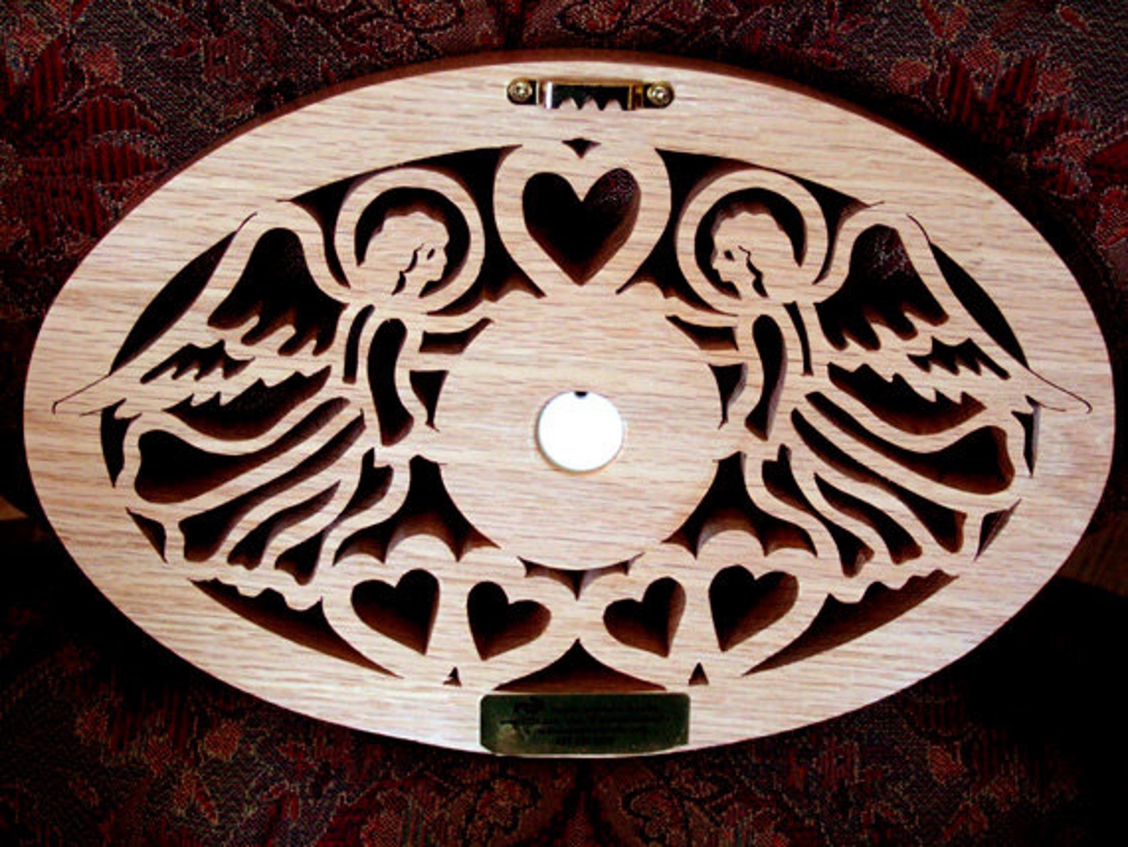 Angel Clock Clock With Angels - Etsy