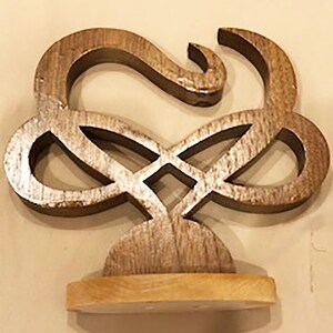 Heart - Infinity Heart - Wooden Heart - Scrolled Heart - Etsy
