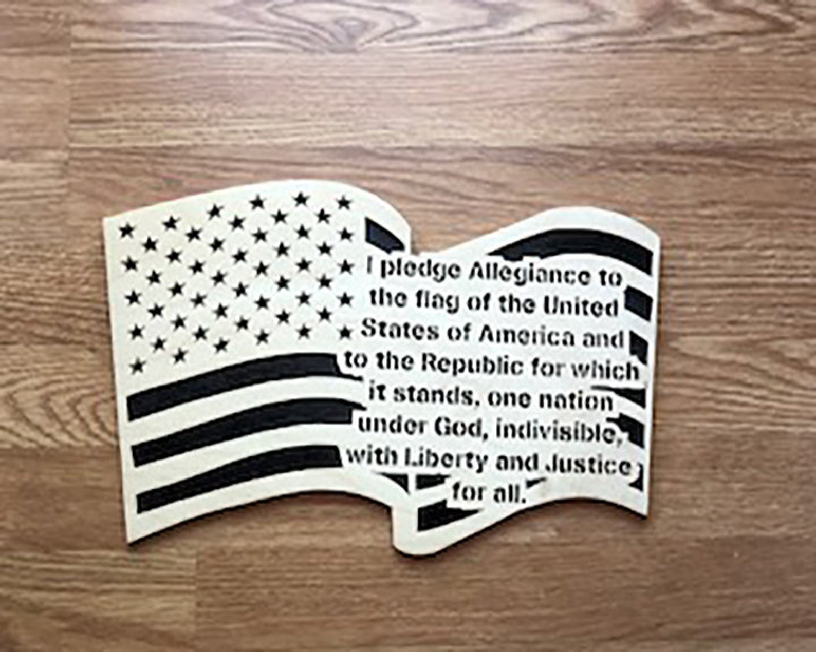 Pledge of Allegiance - Flag and Pledge - Etsy