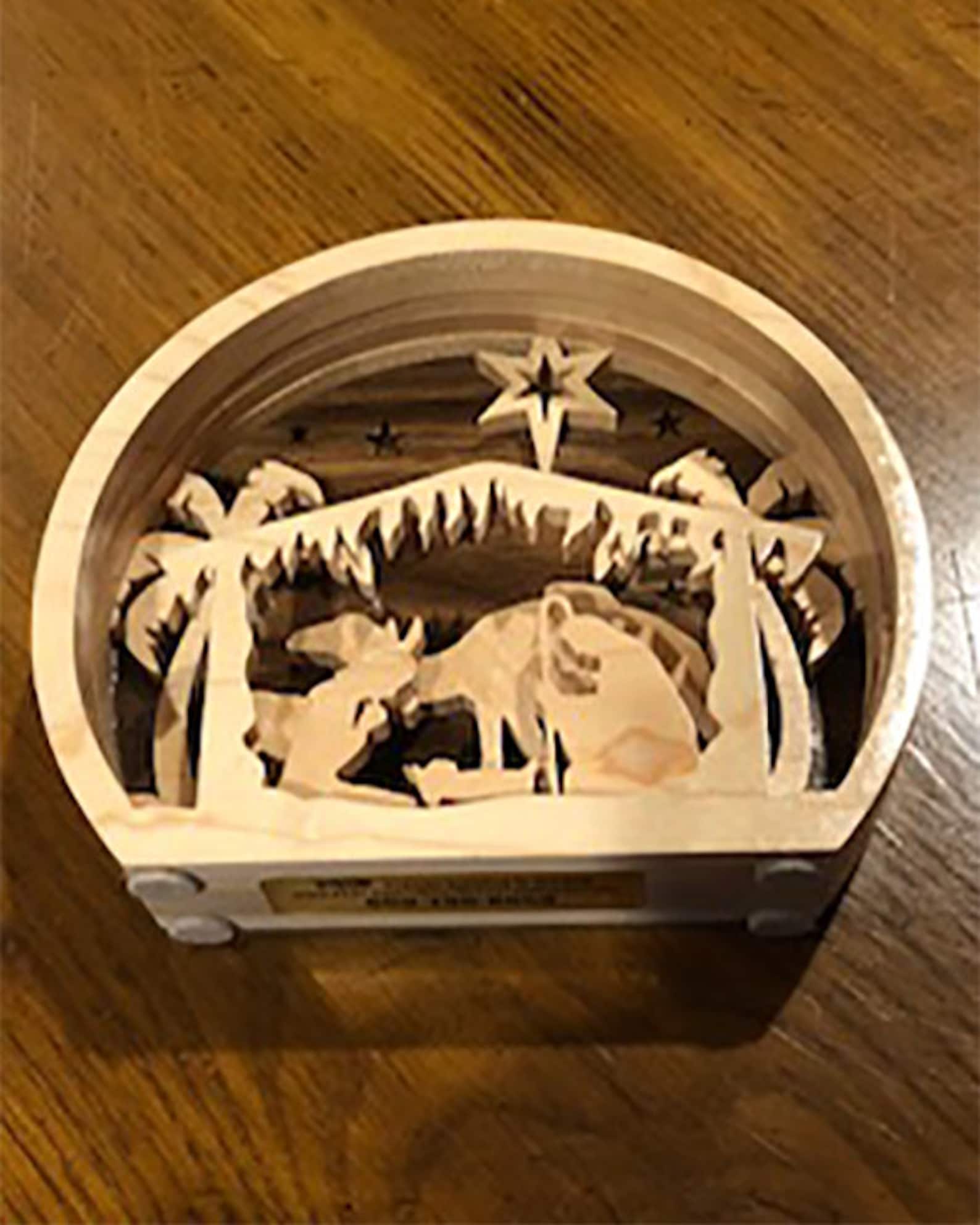 Nativity Christmas Mary & Joseph Merry Christmas - Etsy