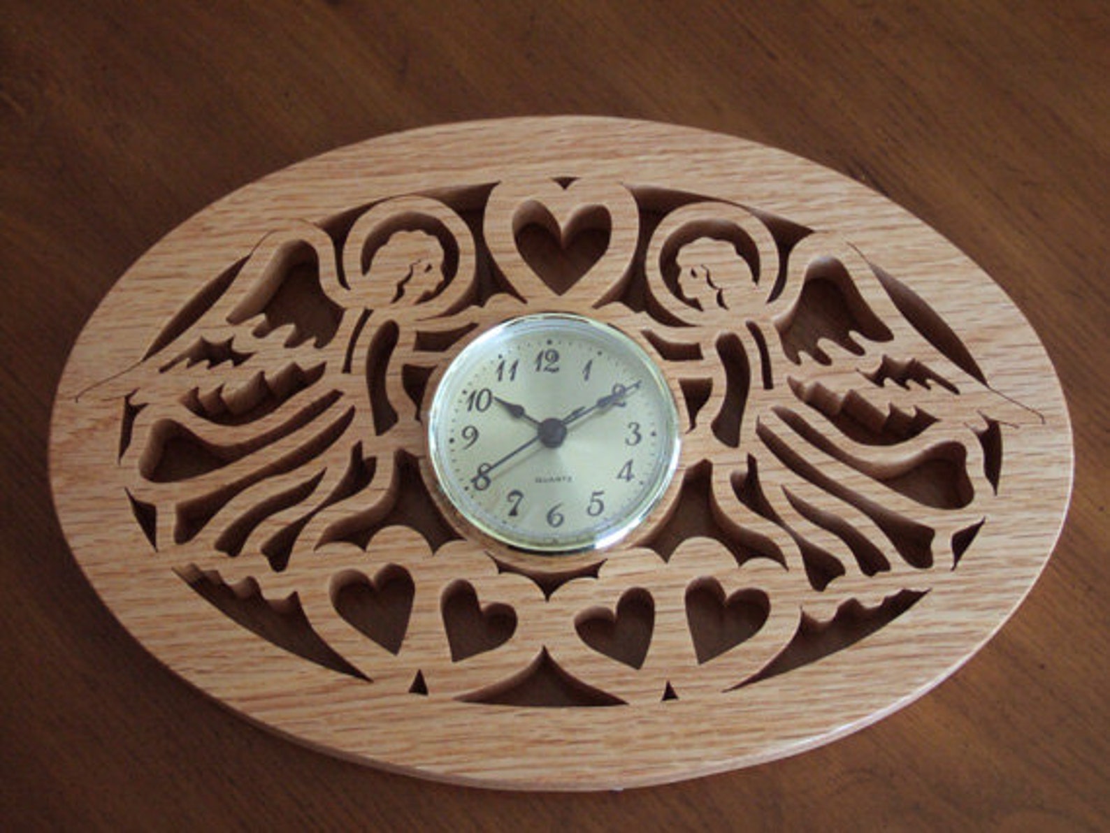 Angel Clock Clock With Angels - Etsy