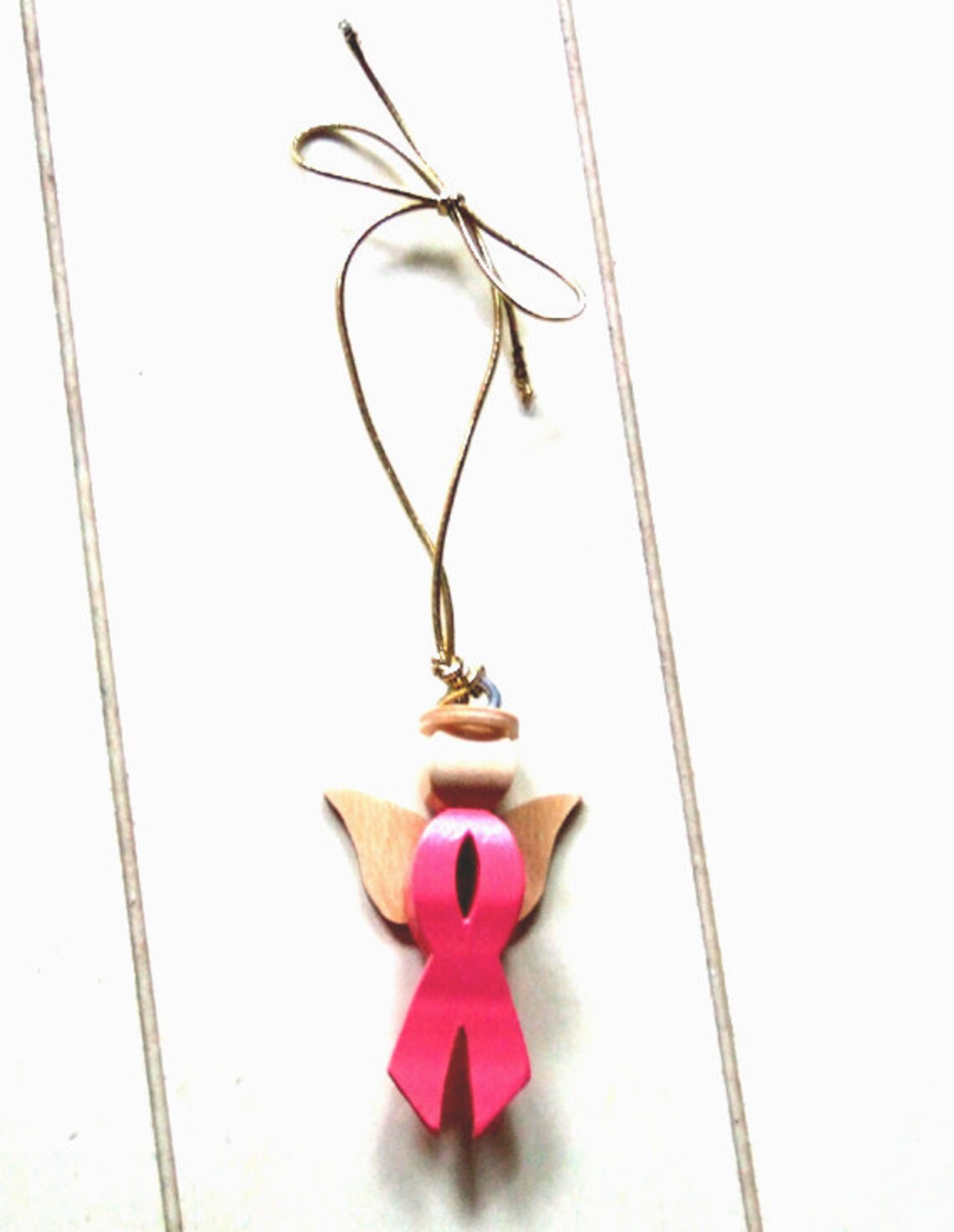 Breast Cancer Awareness Ribbon Angel - Etsy