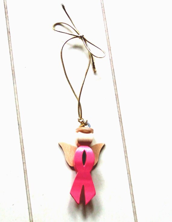 Breast Cancer Awareness Ribbon Angel | Etsy