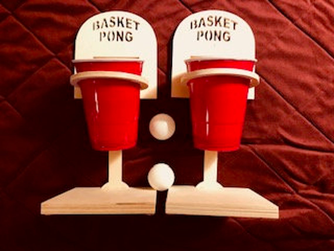 Basket Pong Set 1 Set of Basket Pongs - Etsy