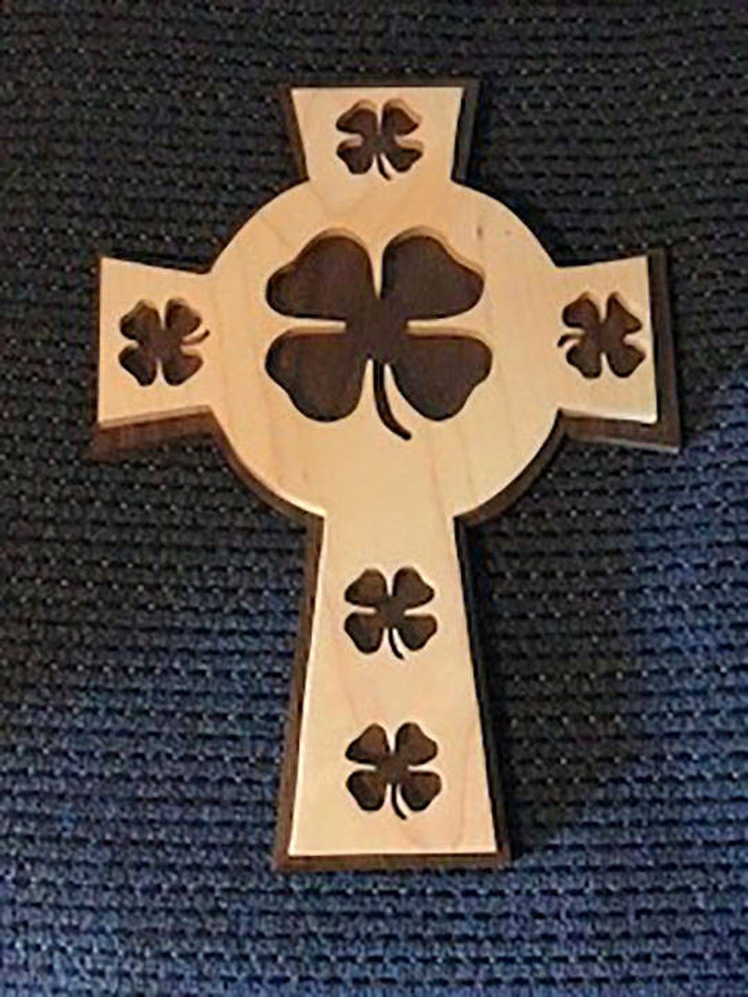 Shamrock Cross - Four Leaf Clover - Celtic Cross - St. Patty's Day - Etsy