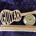 Guitar Guitar Clock Clock With Guitar - Etsy