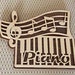 Piano Piano Sign Music Notes - Etsy