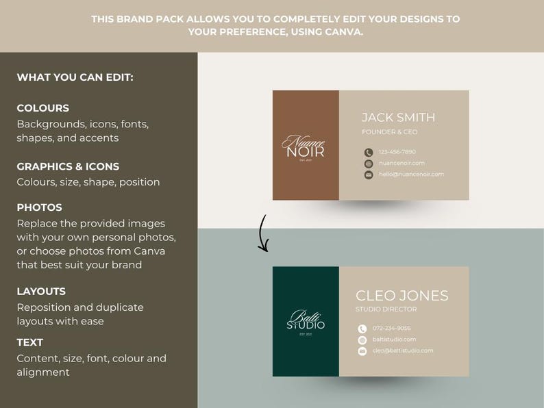 Old Money Canva Brand Kit | Luxury Logo & Social Media Templates ...