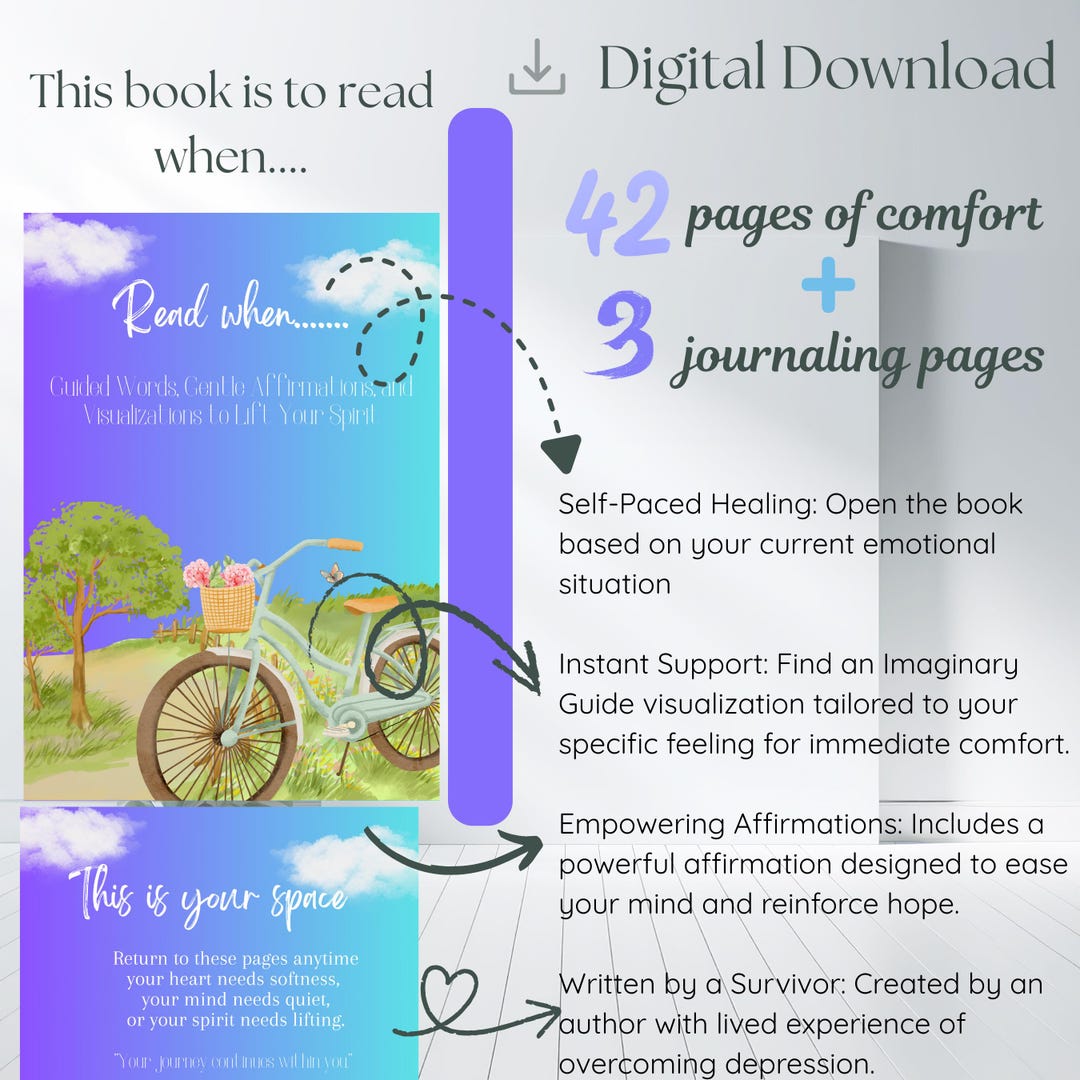Digital Printable Manifestation Book | Guided Affirmations ...