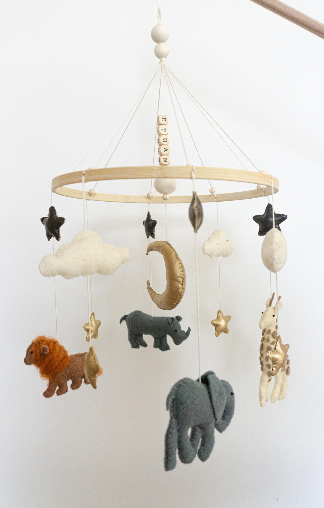 Felt Mobile, "savannah" Theme - Etsy