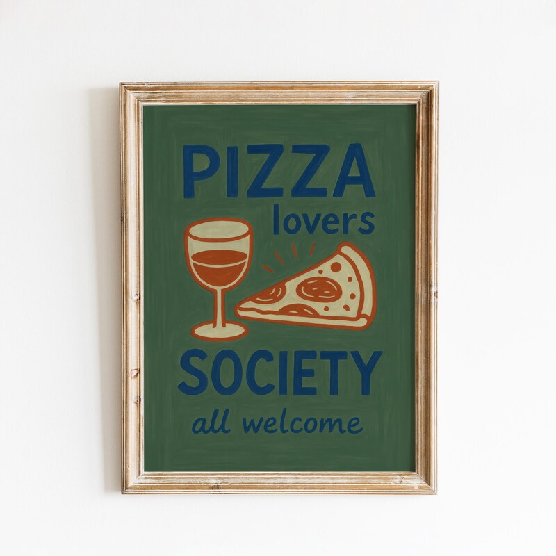 Funny Pizza Sign - Etsy