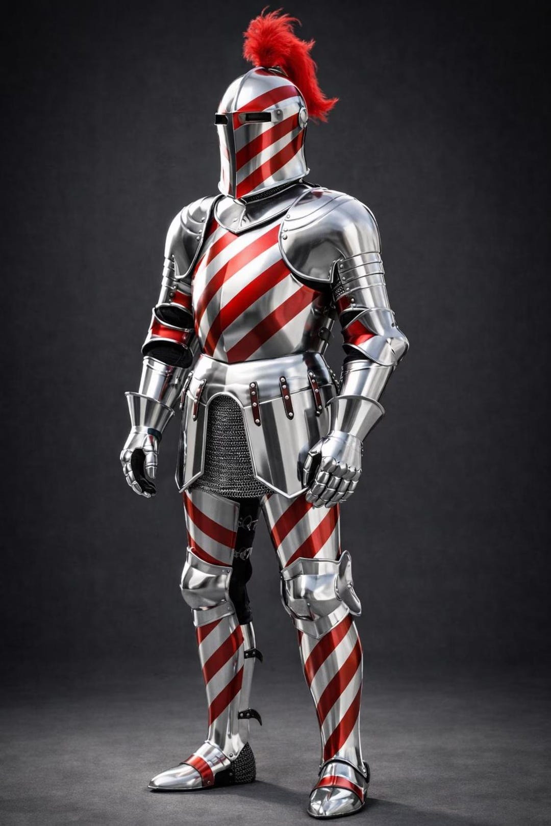 Medieval Barbuta Full Suit | Full Mild Steel LARP Cosplay Costume for ...
