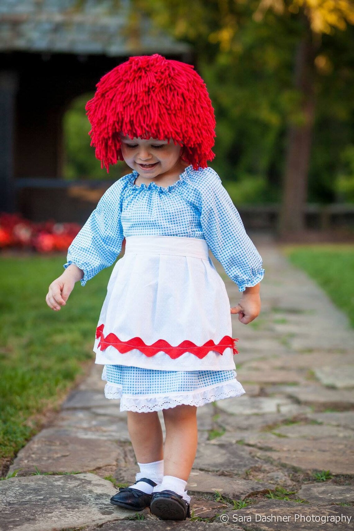 Raggedy Ann Dress-handmade Design by 5 Little Elephants - Etsy