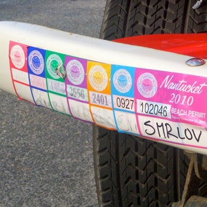 Nantucket Beach Permit Sticker Decal 2022 ACK - Etsy