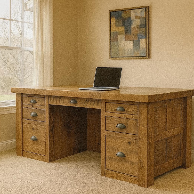 Barn Wood Desk - Etsy
