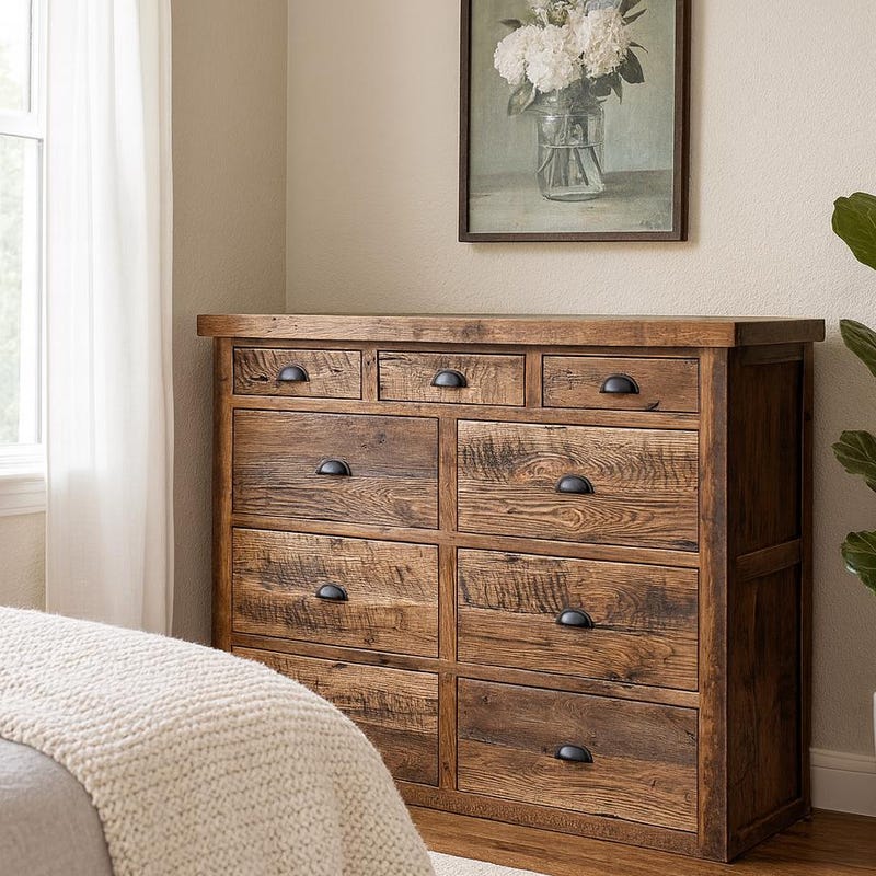 Reclaimed Wood Chest - Etsy