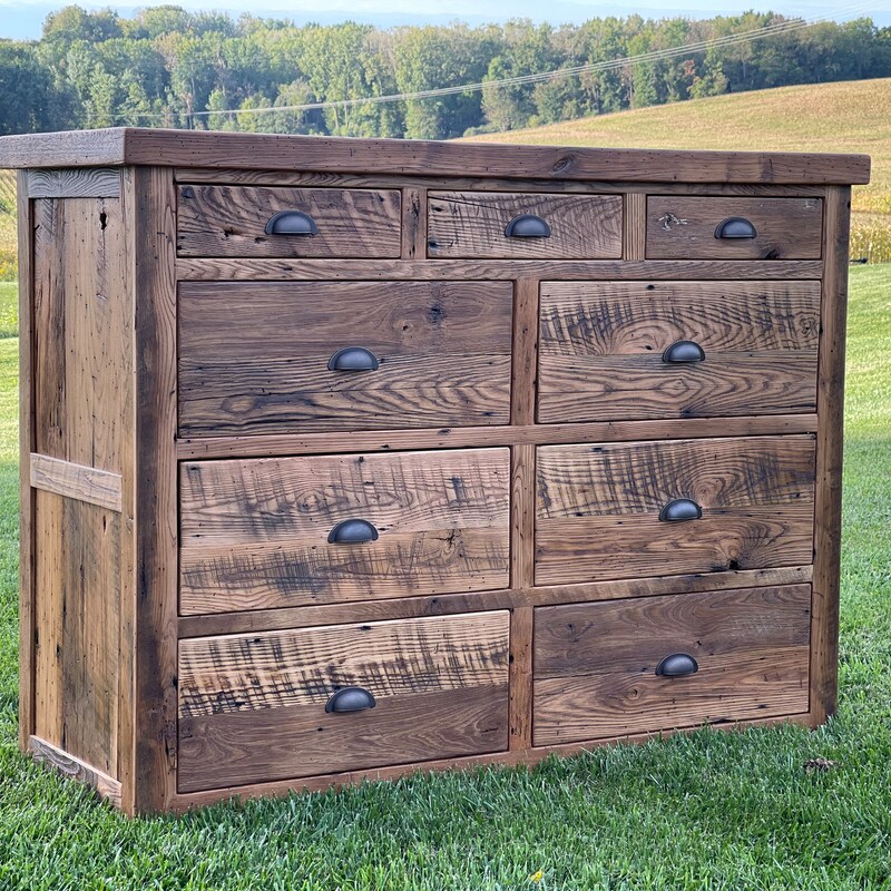 Reclaimed Wood Chest - Etsy